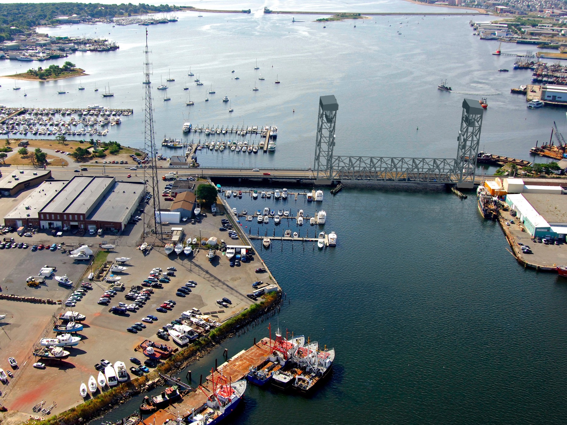 MassDOT unveils early plan to replace New Bedford-Fairhaven bridge ...